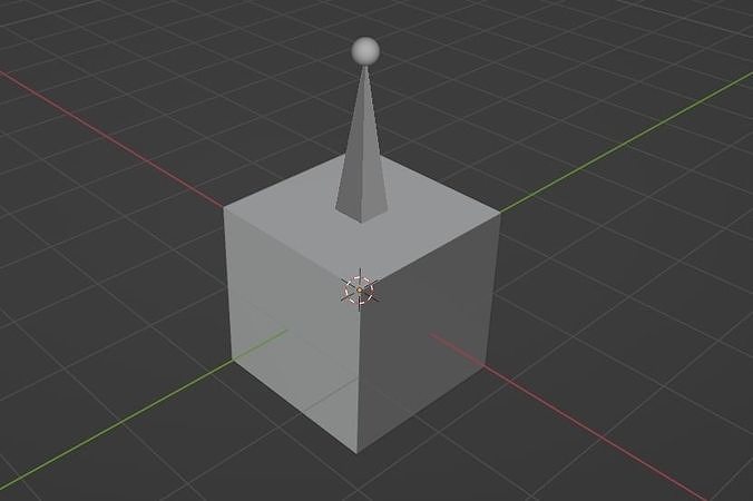 Default Cube Rigged 3D model | CGTrader
