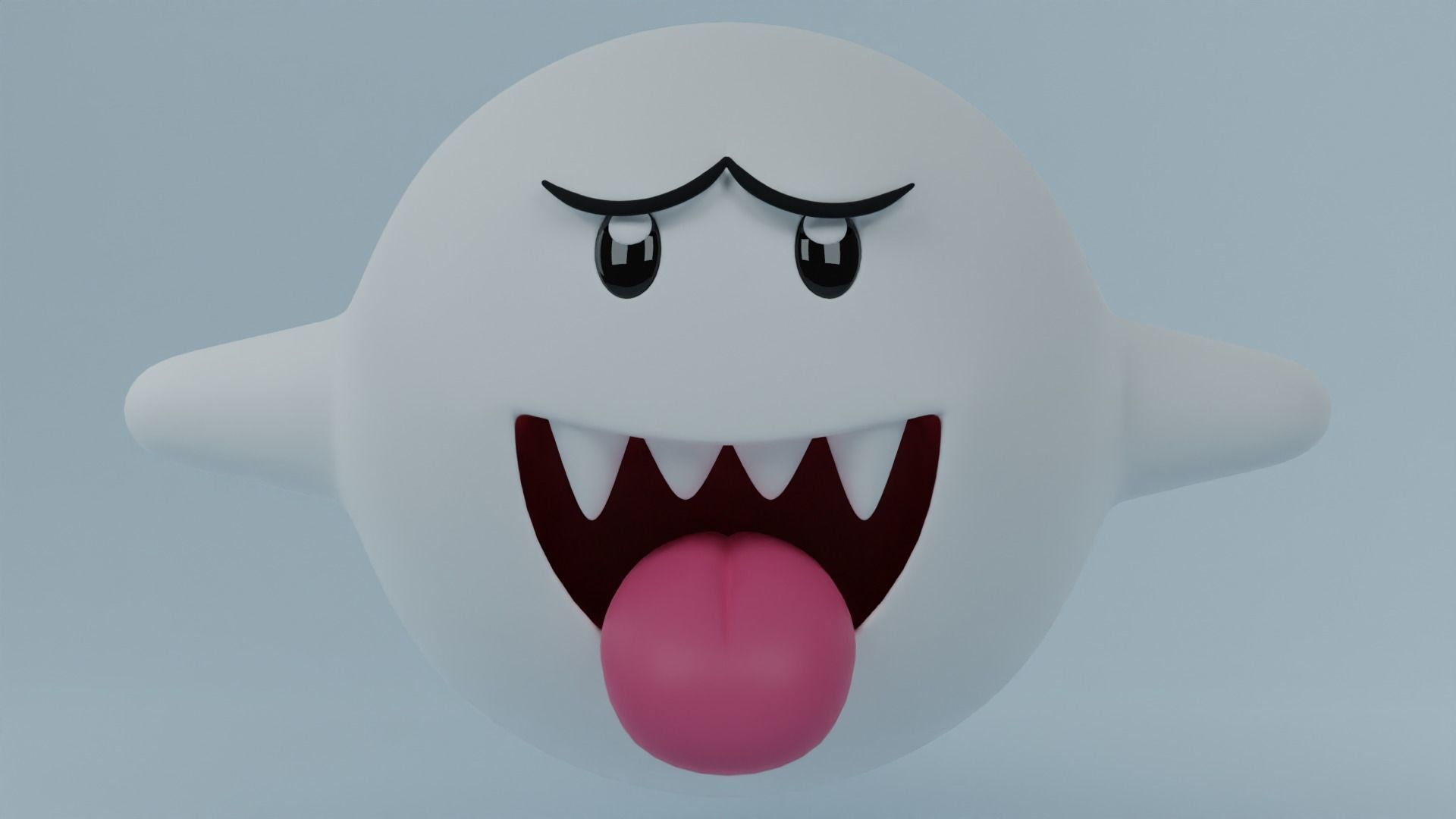 Boo from Super Mario 3D model | CGTrader