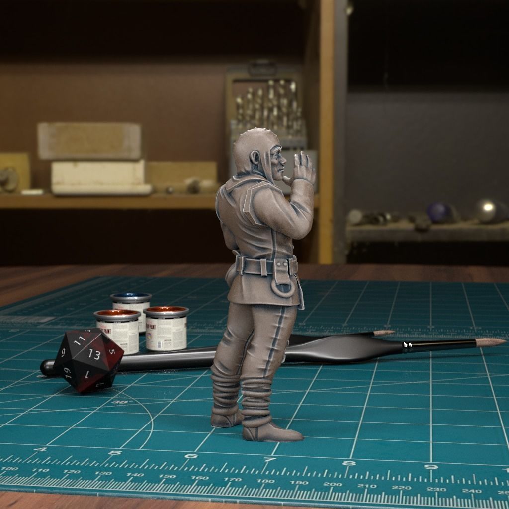 Mob Villager 07 - Pre-Supported 3D model 3D printable | CGTrader