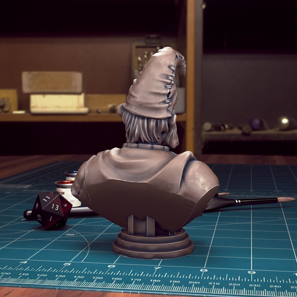 Curse of Strahd - Bluto Bust - Pre-Supported 3D model 3D printable ...
