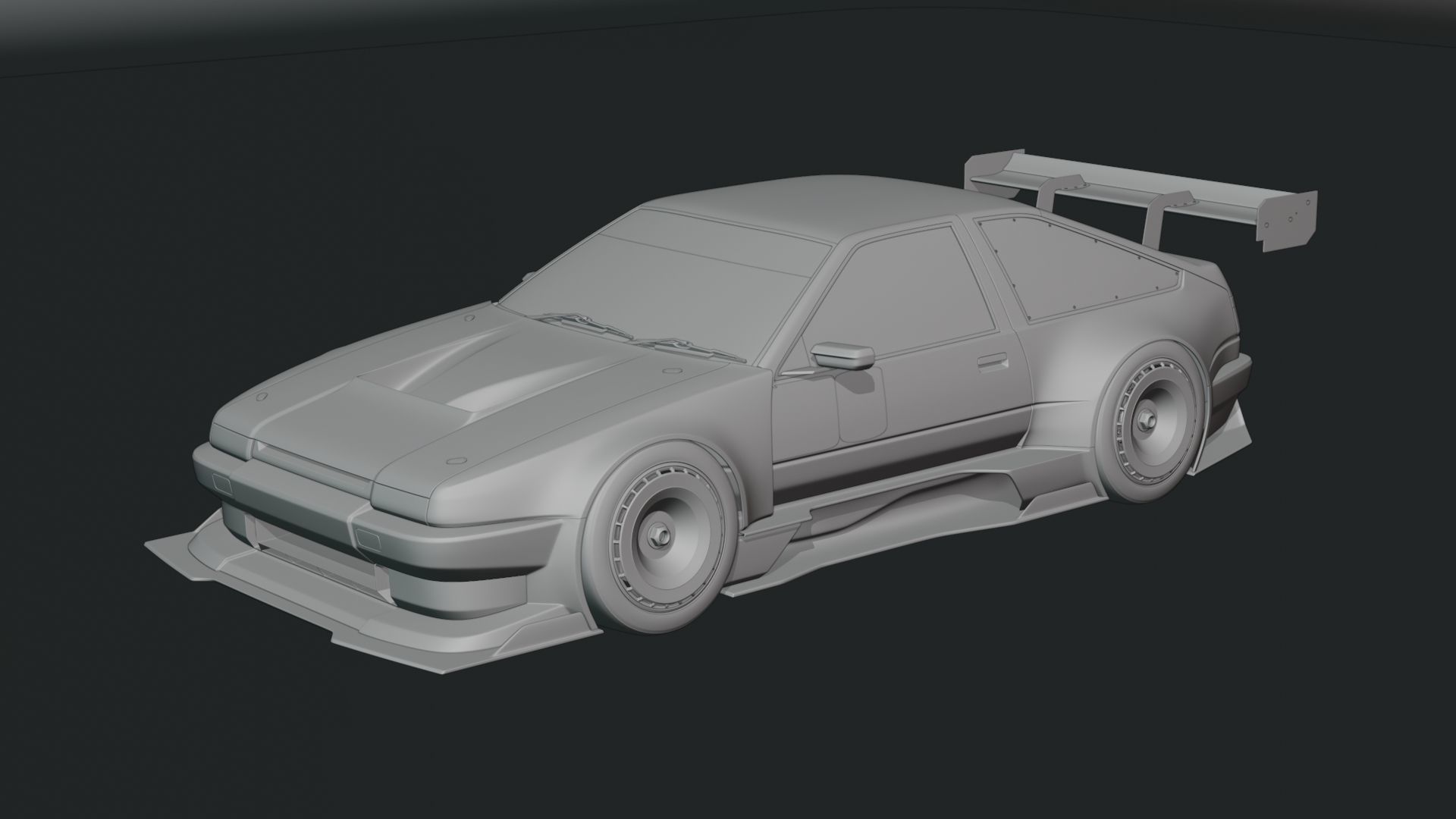 Toyota AE86 Vision 3D model | CGTrader