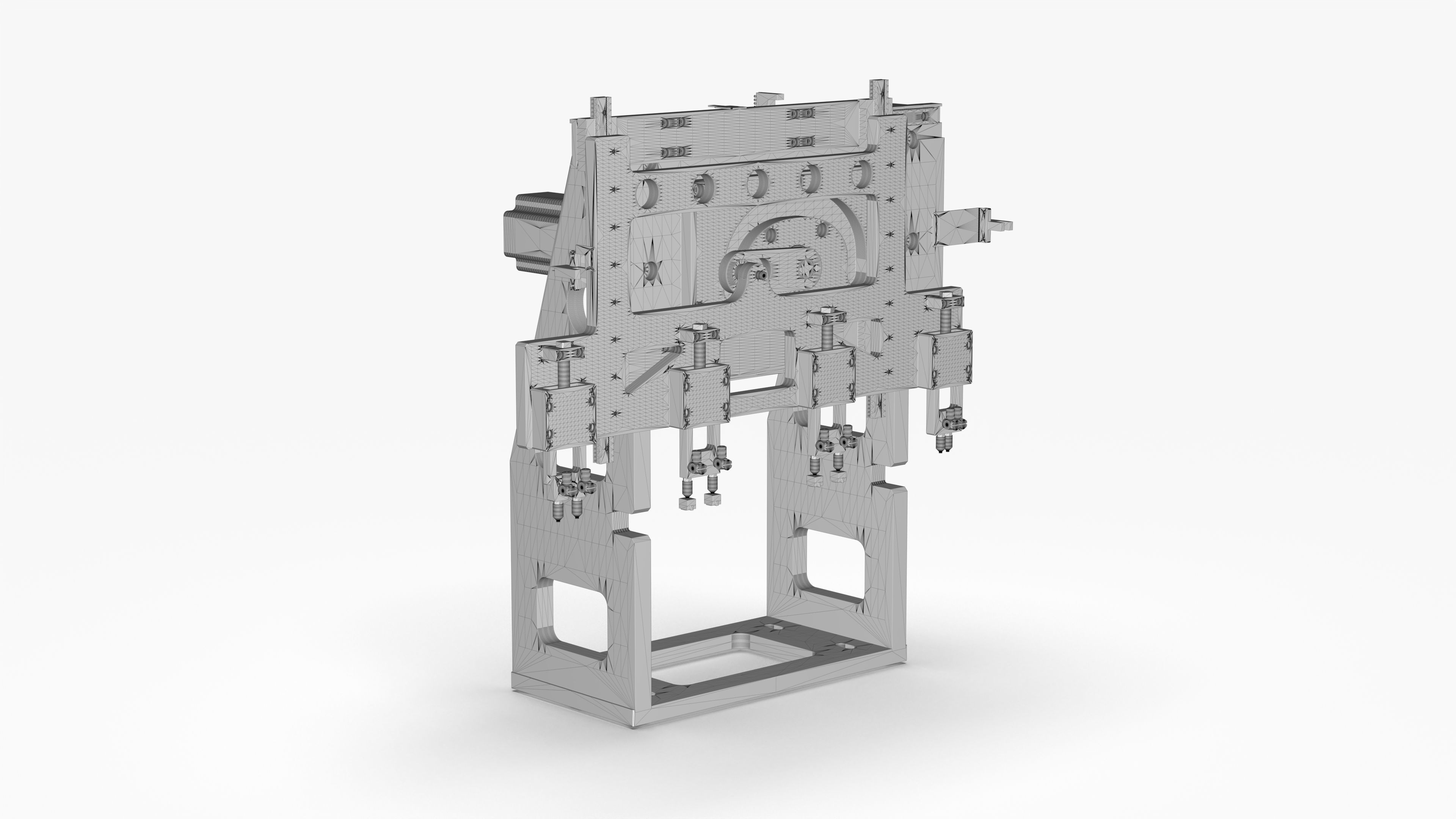 Parallel Transfer Mechanism 3D model | CGTrader
