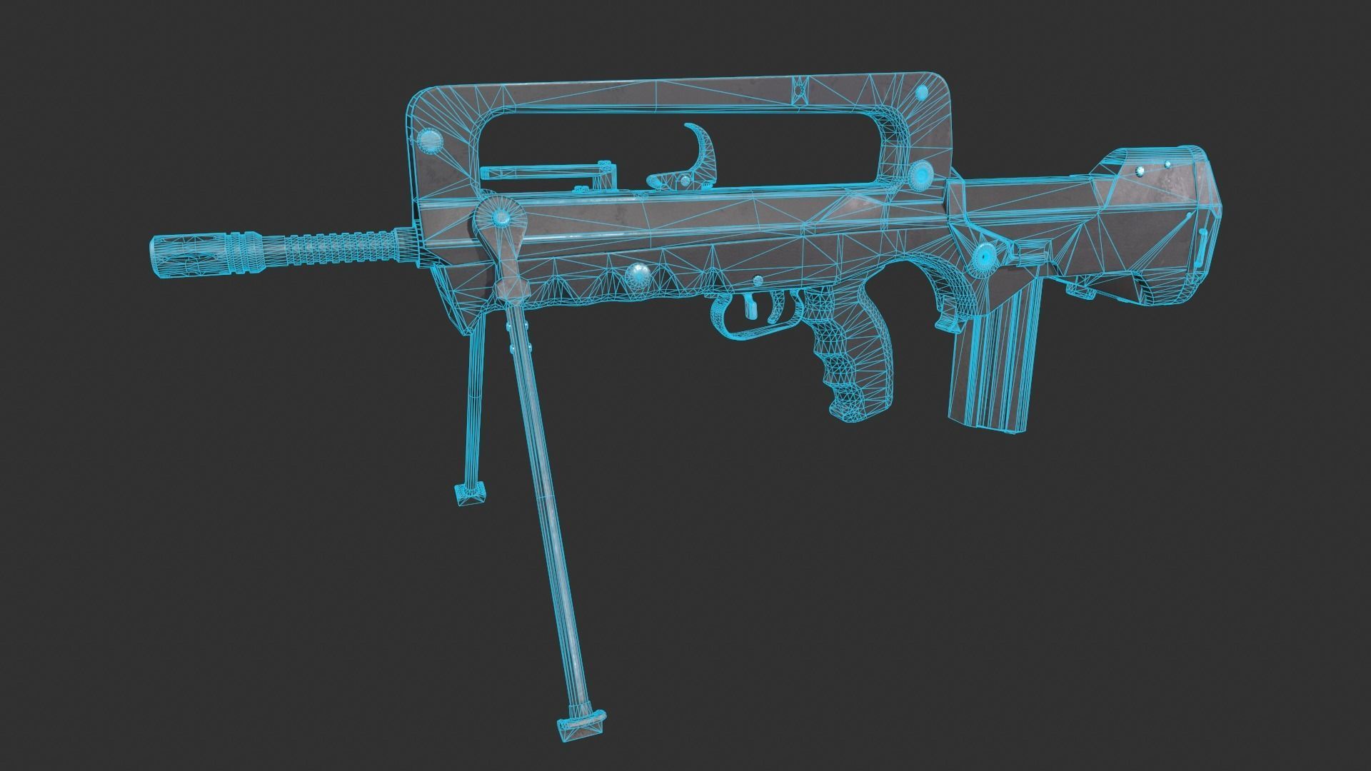 3D model Famas F1 VR / AR / low-poly | CGTrader