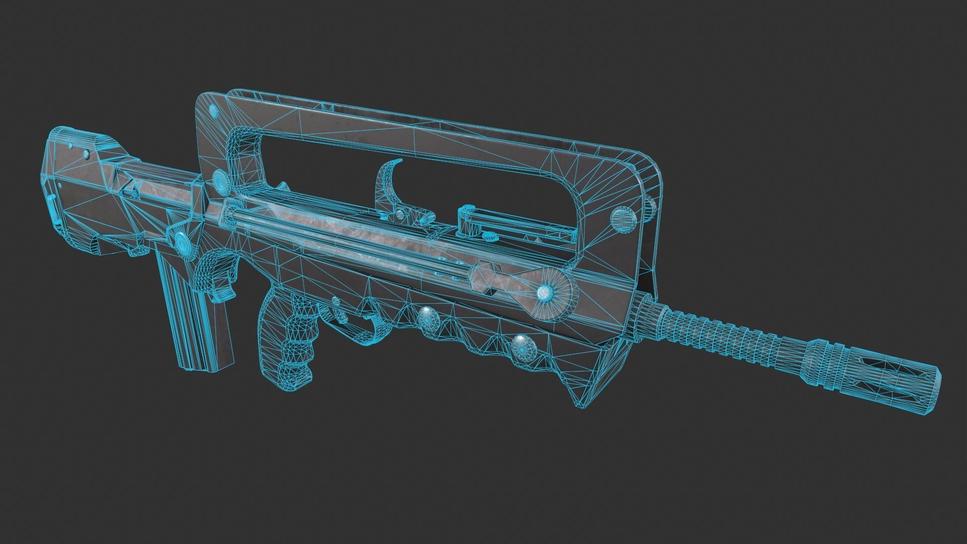 3D model Famas F1 VR / AR / low-poly | CGTrader