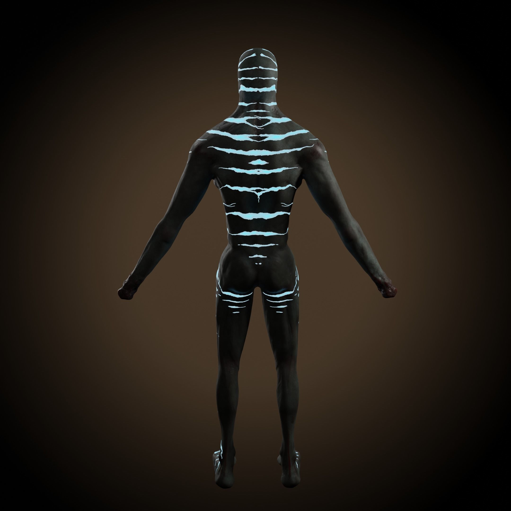 3D model Humanoid horror creature VR / AR / low-poly | CGTrader