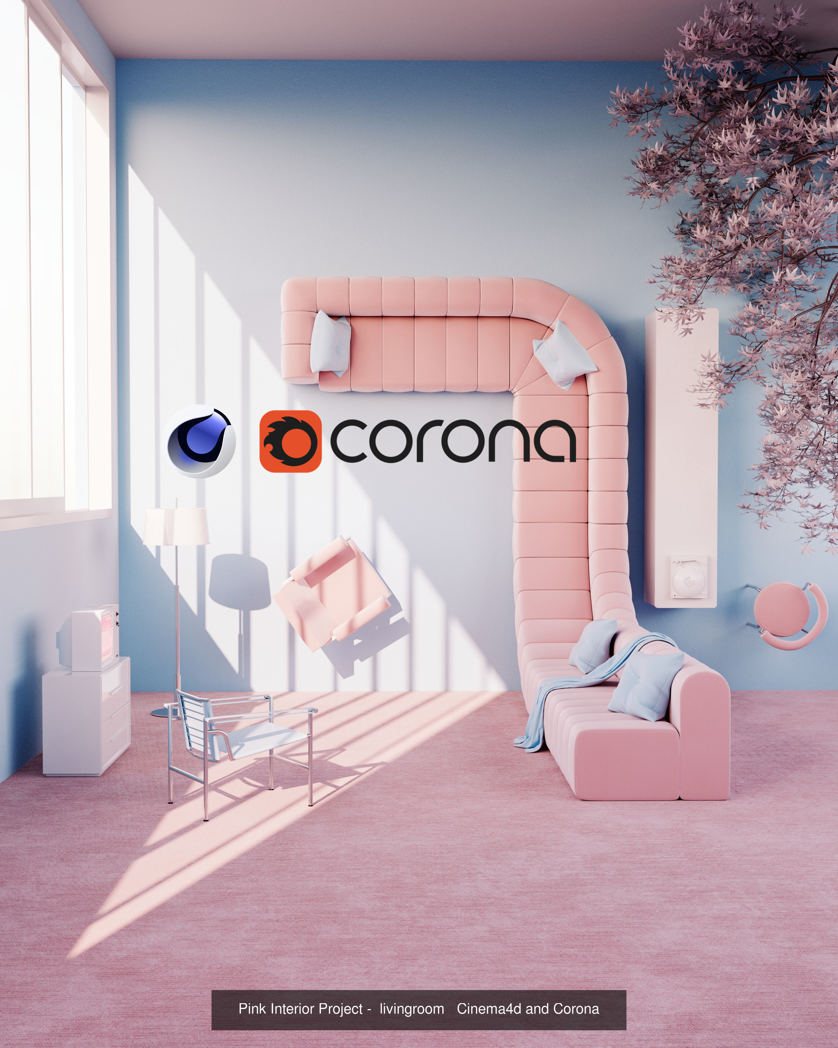 Interiors Collection Vol 1 Cinema 4D Corona 5 interior scenes | CGTrader