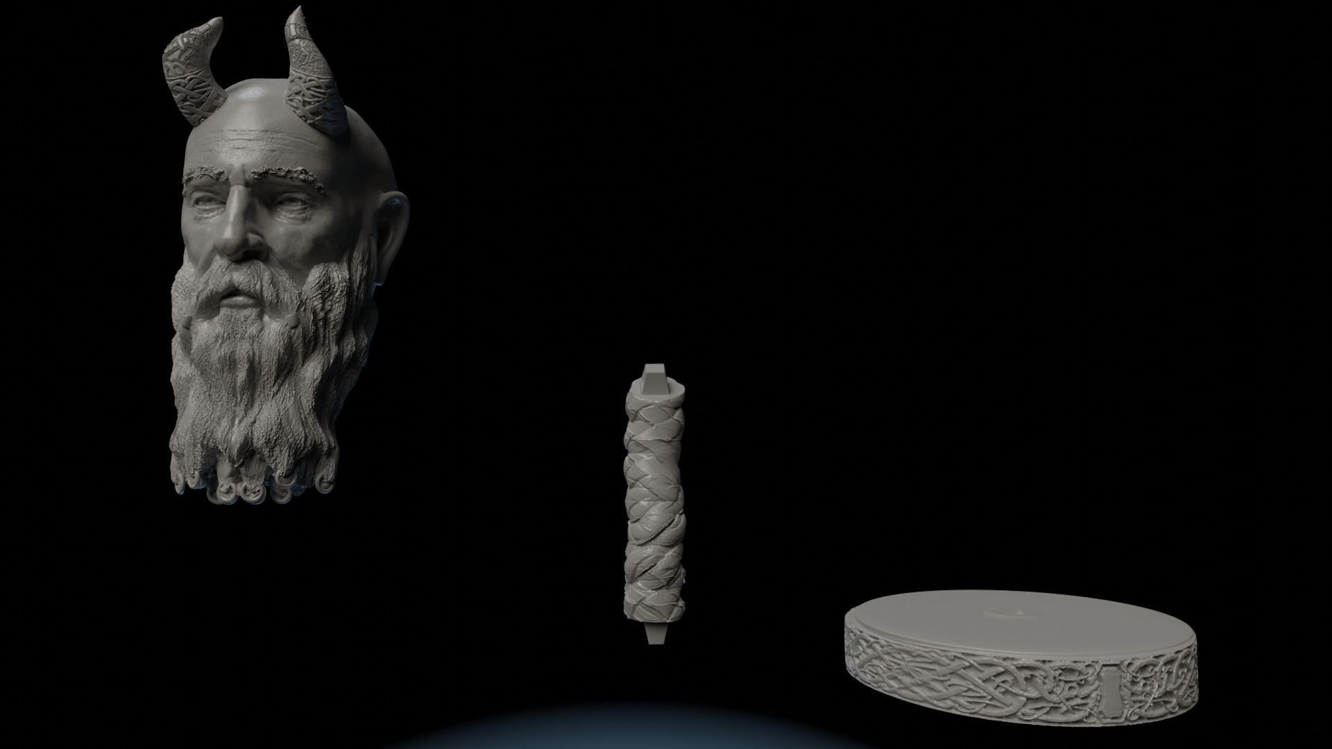 Mimir 3D Print Model 3D model 3D printable | CGTrader