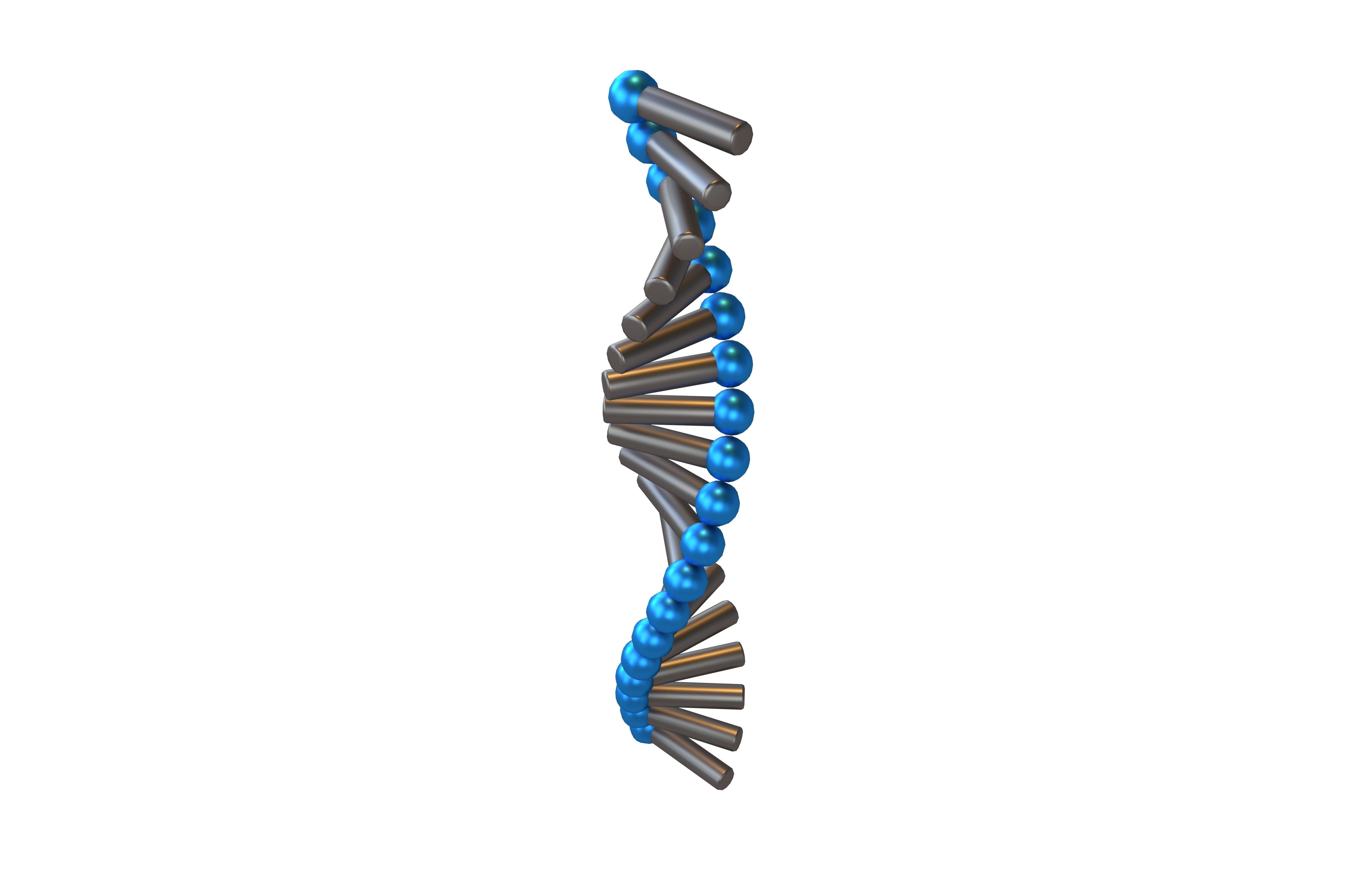 3D model Cartoon RNA Molecule v1 012 VR / AR / low-poly | CGTrader
