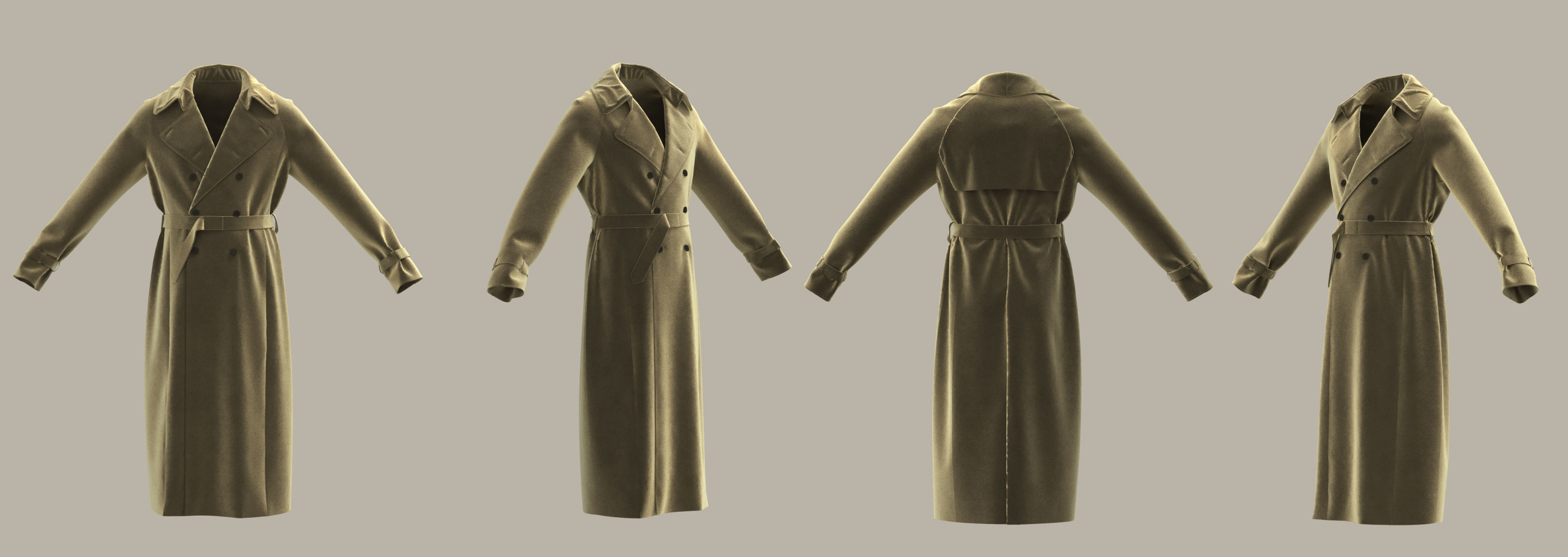 Mans Coat Marvelous Designer 3D model | CGTrader