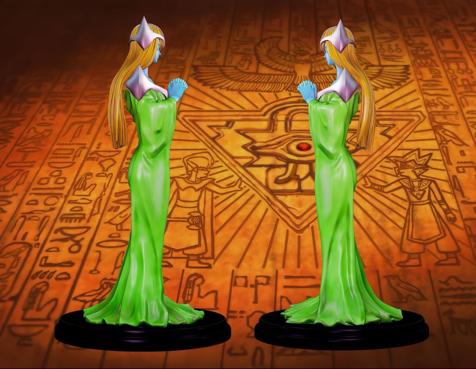 mystical elf figure - yugioh 3D model 3D printable | CGTrader