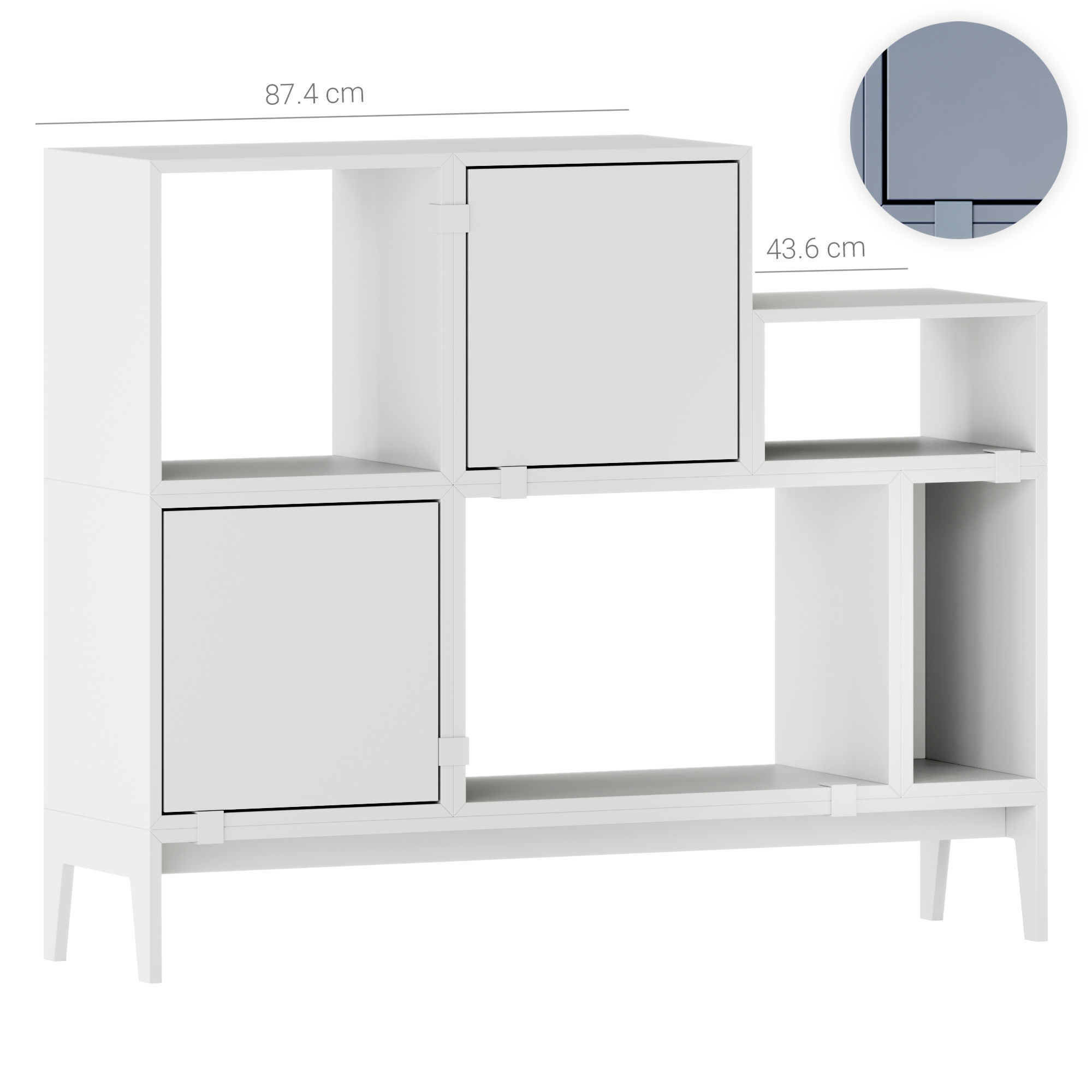 Muuto Stacked Storage System Configurations 1 3D model | CGTrader