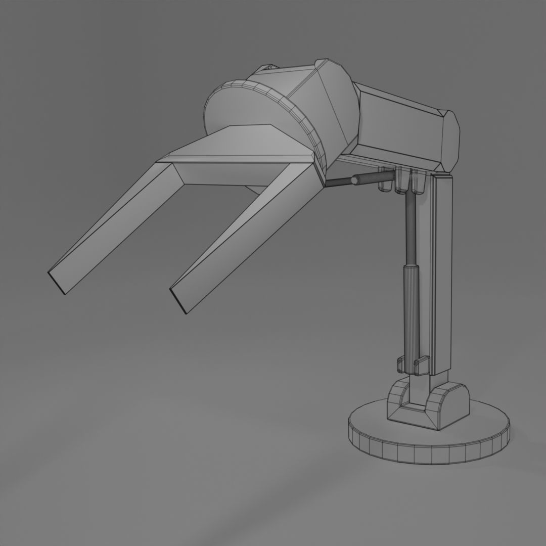 3D model Robotic Arm Stylized VR / AR / low-poly | CGTrader