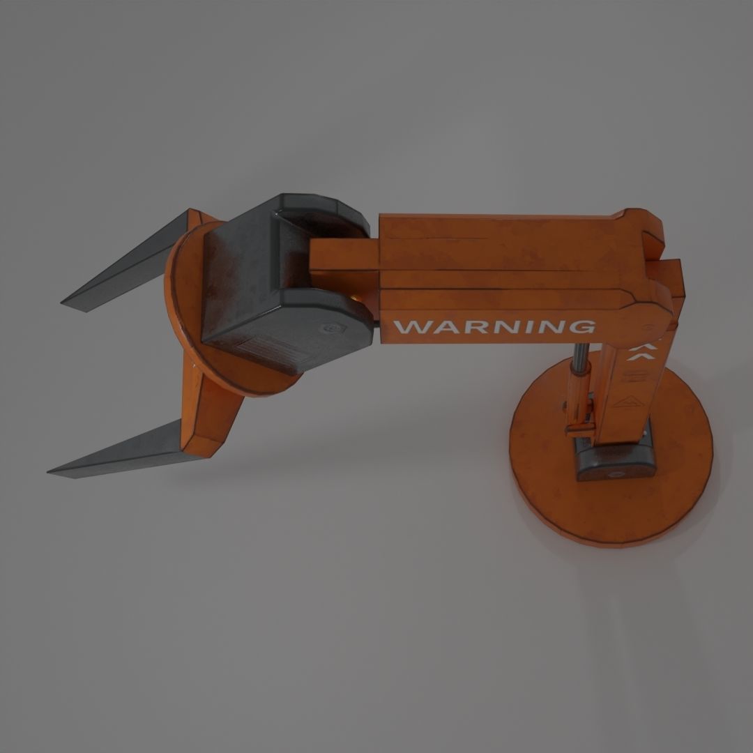 3D model Robotic Arm Stylized VR / AR / low-poly | CGTrader