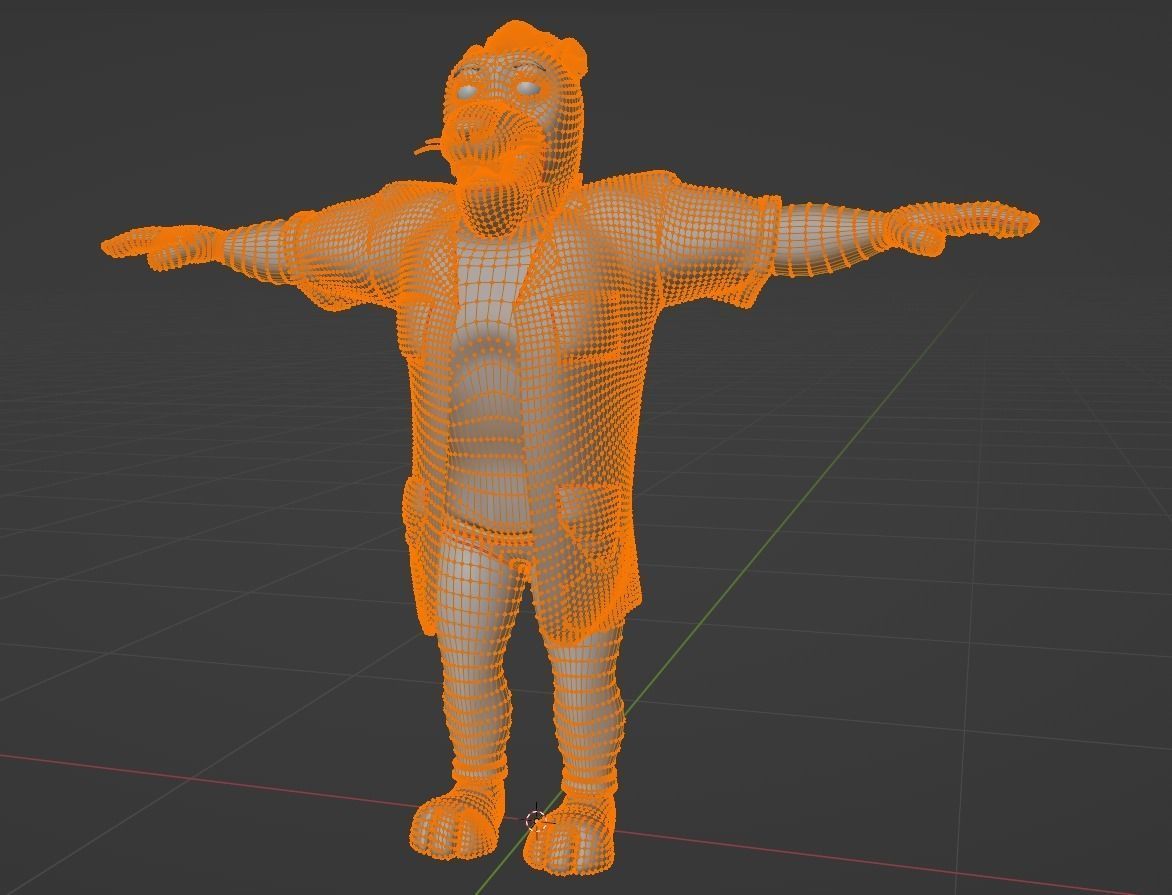 3D model Panther humanoid character rigged VR / AR / low-poly | CGTrader