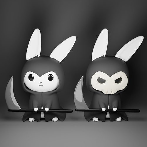 Death Rabbit 3D model 3D printable | CGTrader