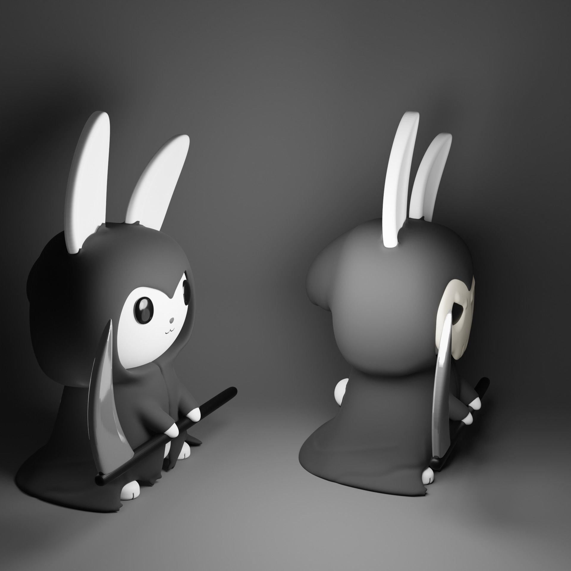 Death Rabbit 3D model 3D printable | CGTrader