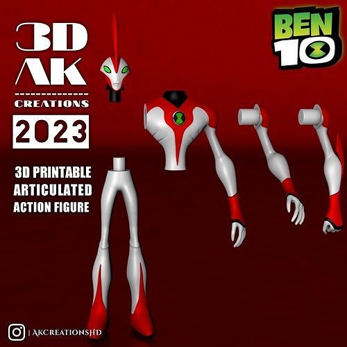 Ben 10 UAF - Waybig 3d Printable STL 3D model 3D printable | CGTrader