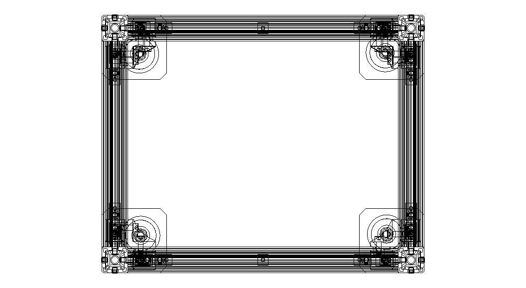 Aluminium Profile Framework WL45 3D model rigged | CGTrader