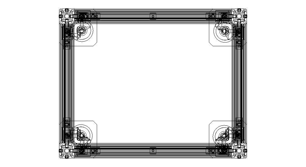 Aluminium Profile Framework WL45 3D model rigged | CGTrader