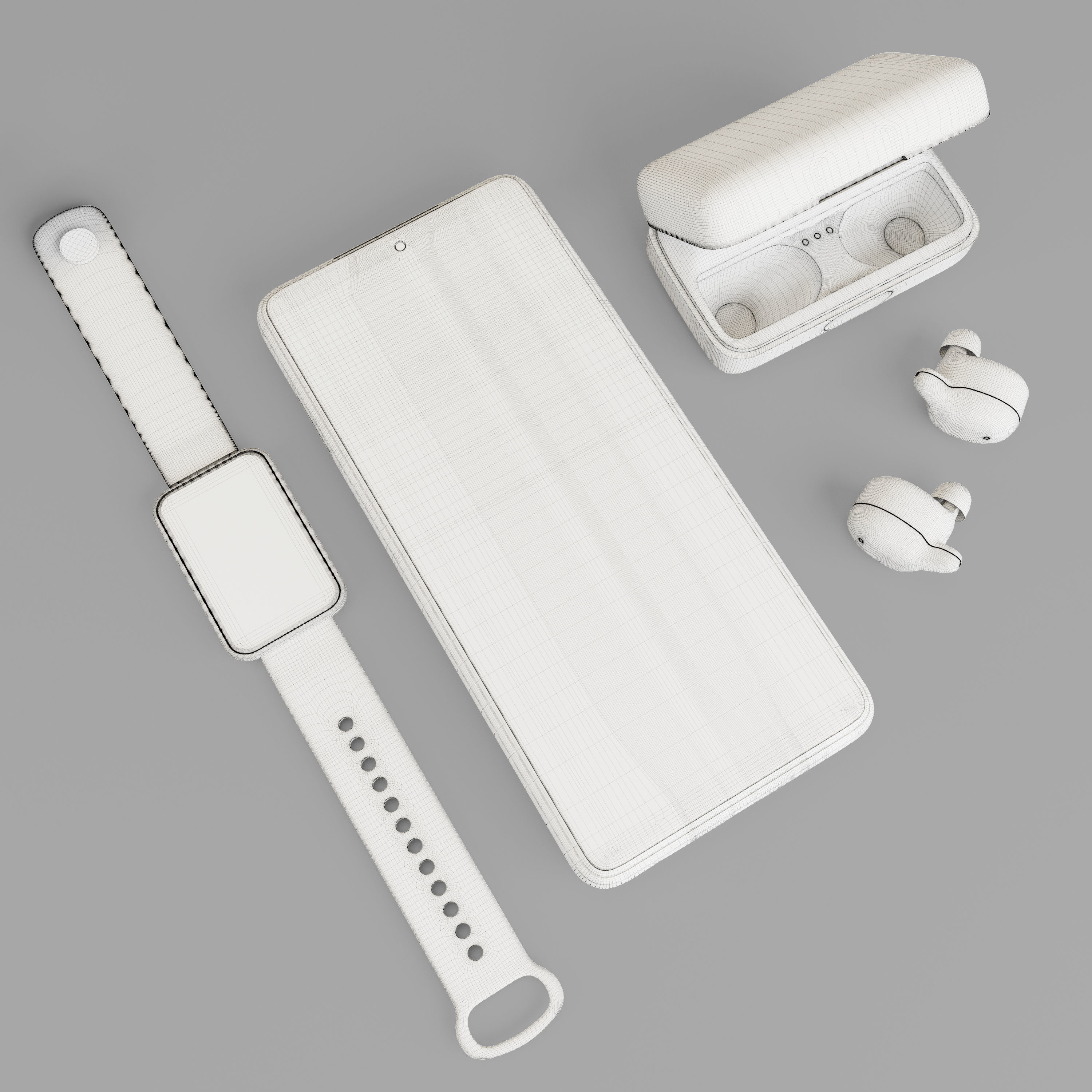 xiaomi set 01 3D model | CGTrader