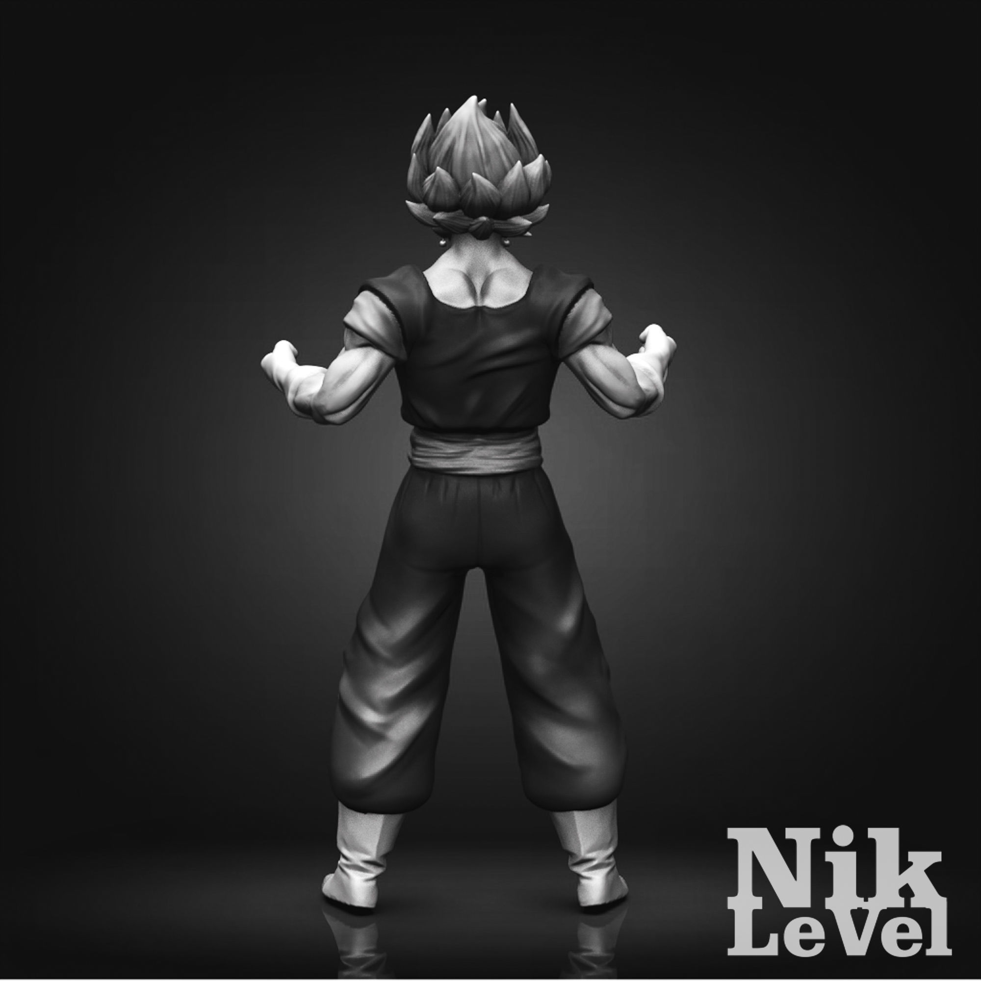 Vegito Blue Dragon Ball 3D Printable 3D model 3D printable | CGTrader