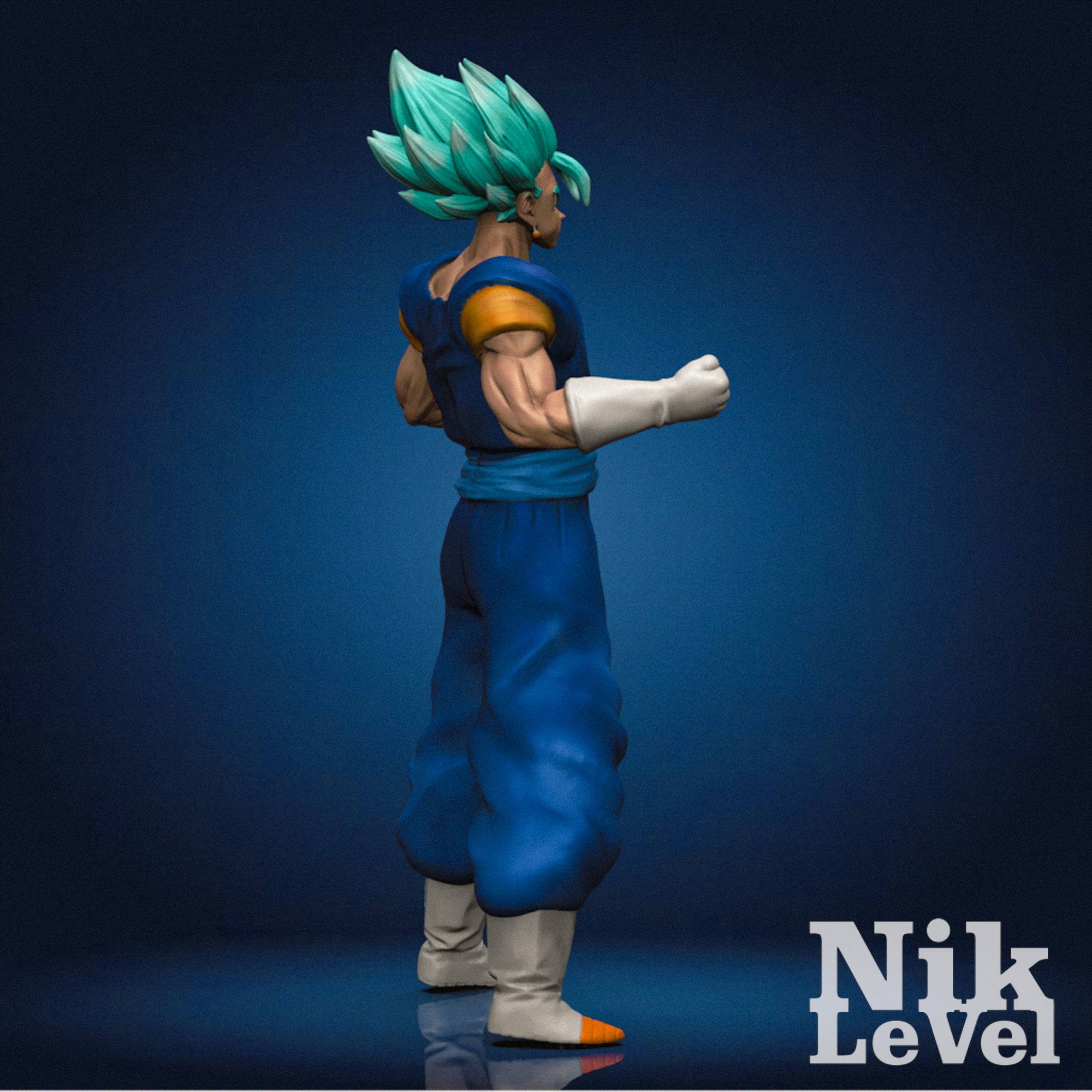 Vegito Blue Dragon Ball 3D Printable 3D model 3D printable | CGTrader