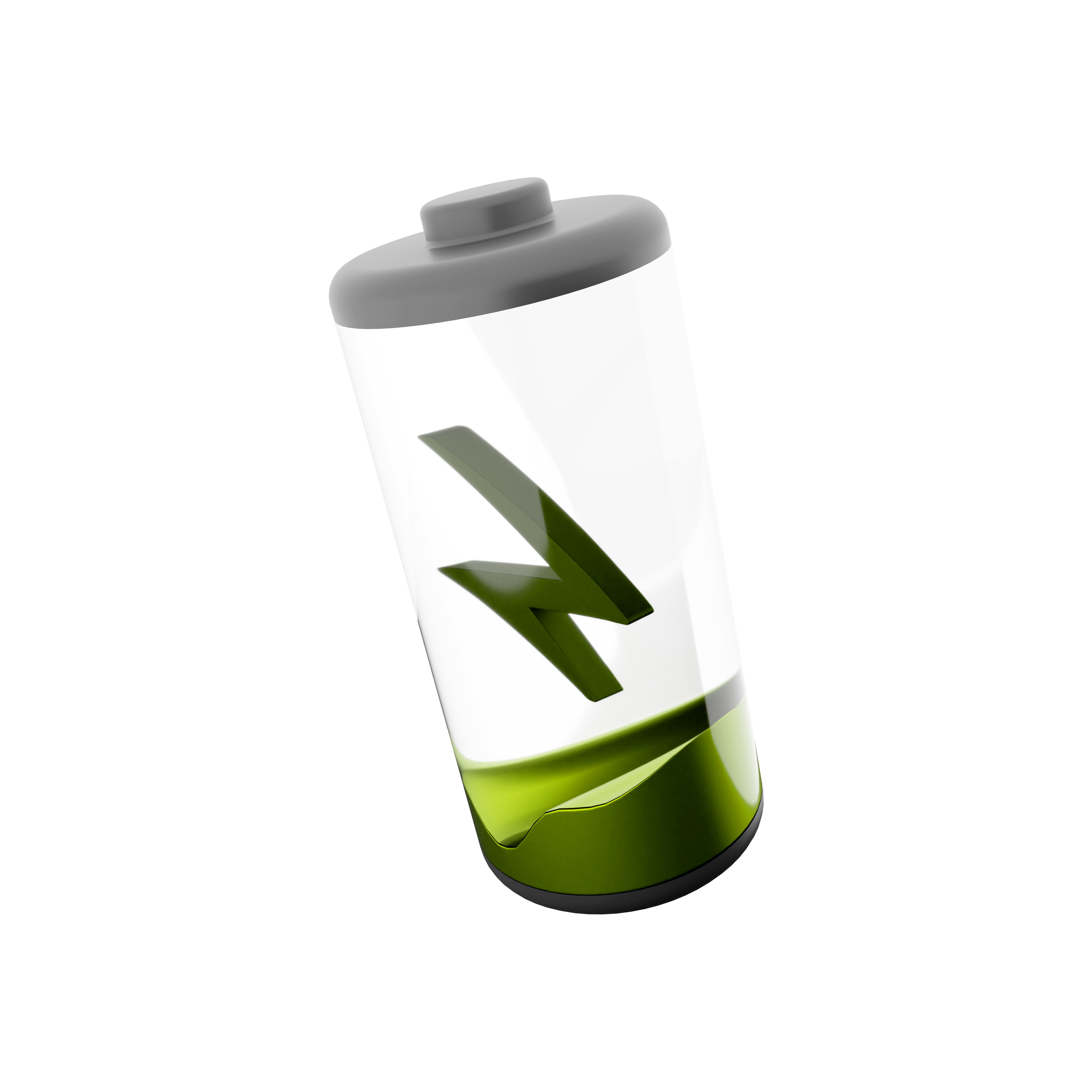 3d Green battery icon 3D model | CGTrader