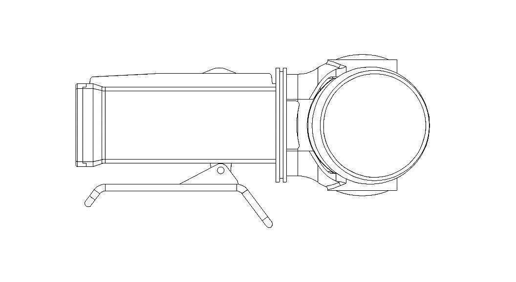 Compact Rotating Swivel Head Flashlight free 3D model rigged | CGTrader