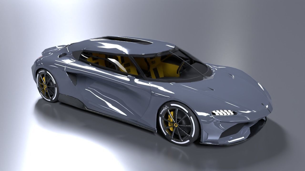 Koenigsegg Gemera 3D model | CGTrader