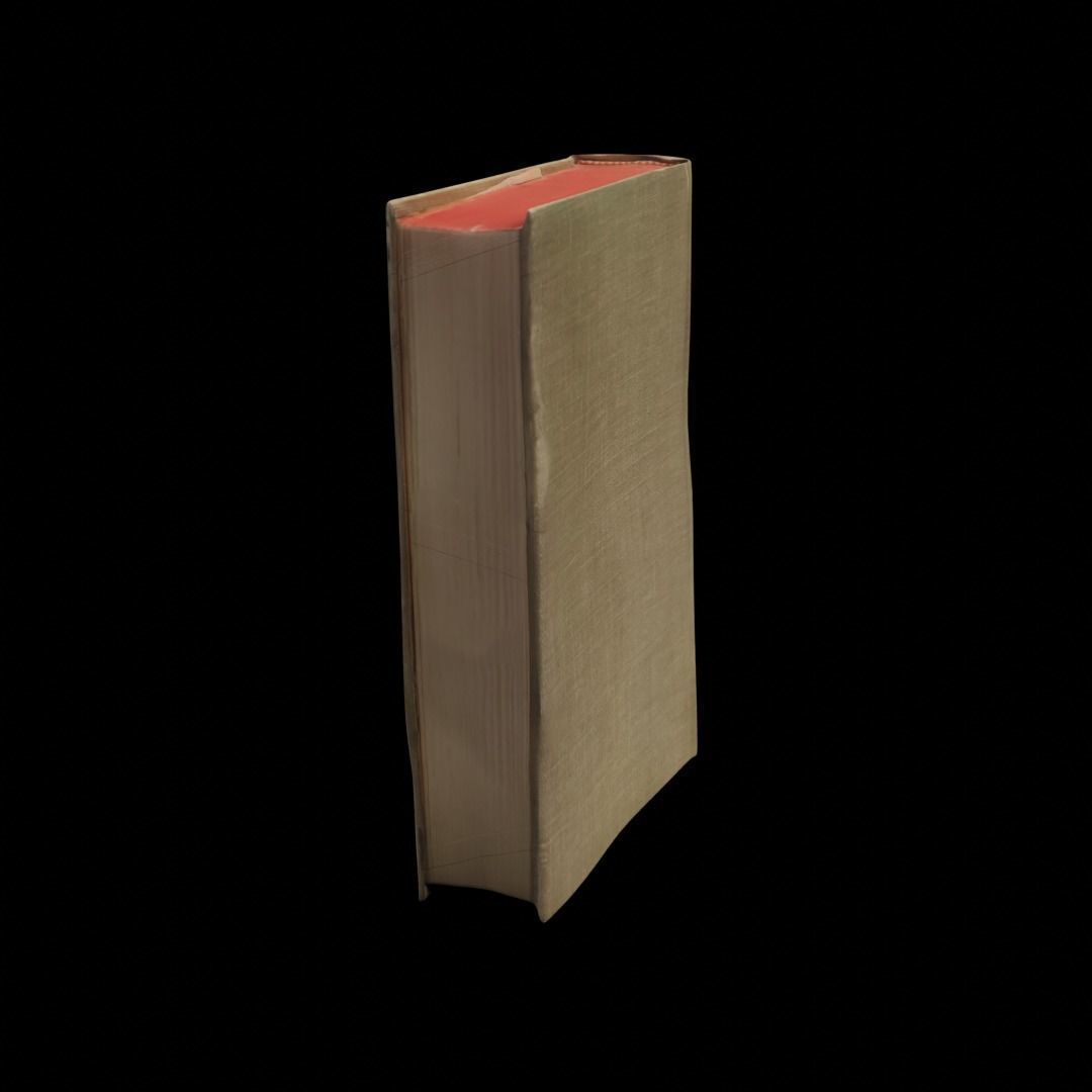 3D model Photo Scan- Antique Book- The Illiad- Low poly 3D model VR ...
