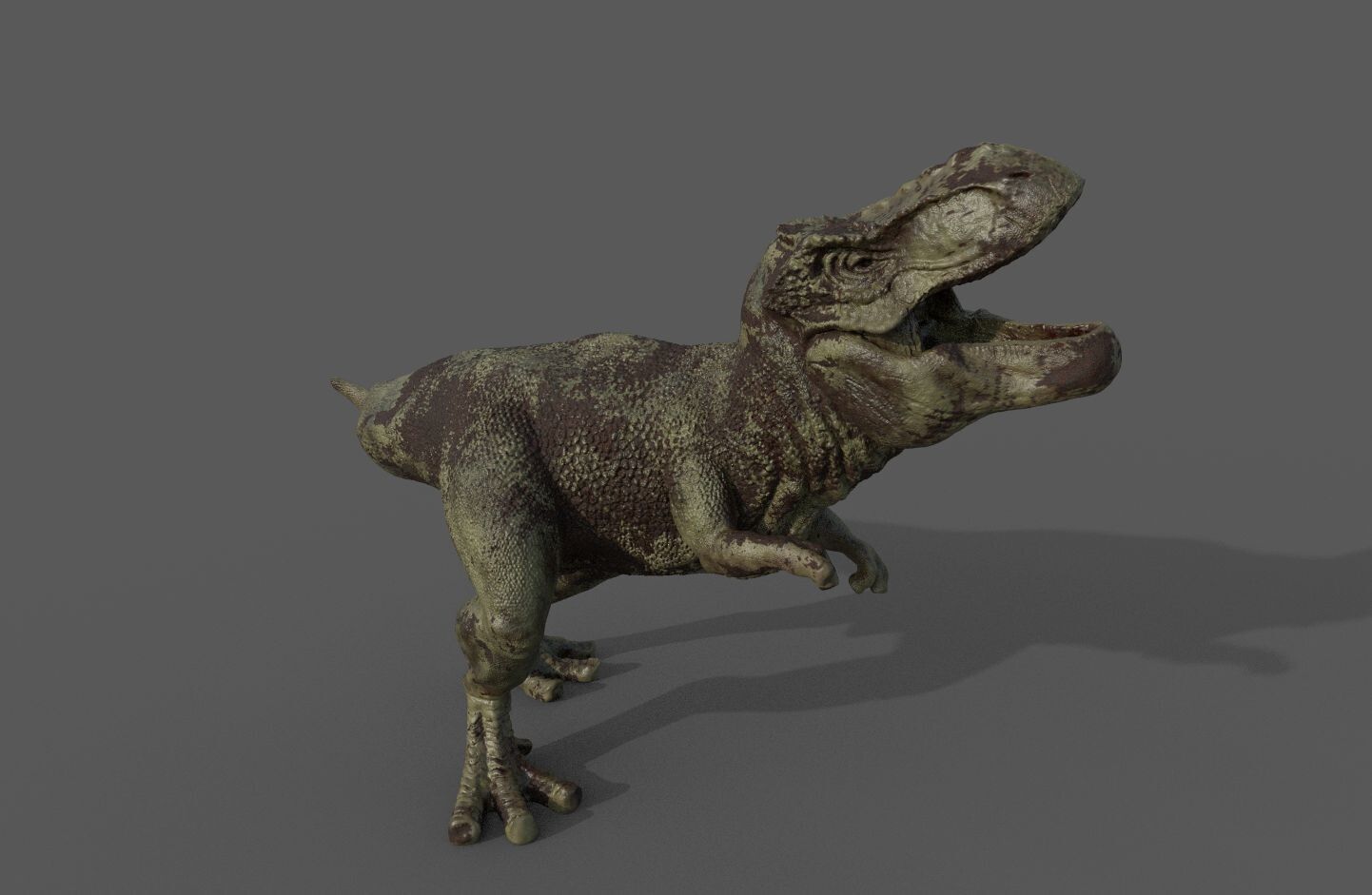 T-REX - TEC PRINTING 3D JURASSIC PARK 3D model 3D printable animated ...