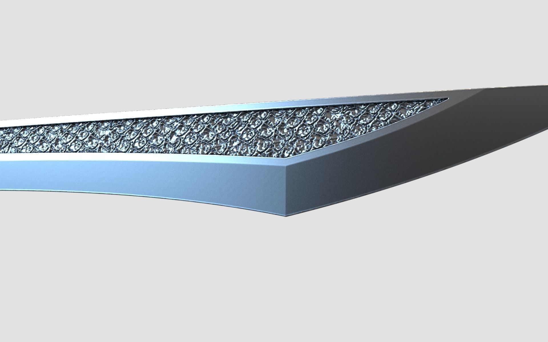 katana snake skin texture 3D print model 3D model 3D printable | CGTrader
