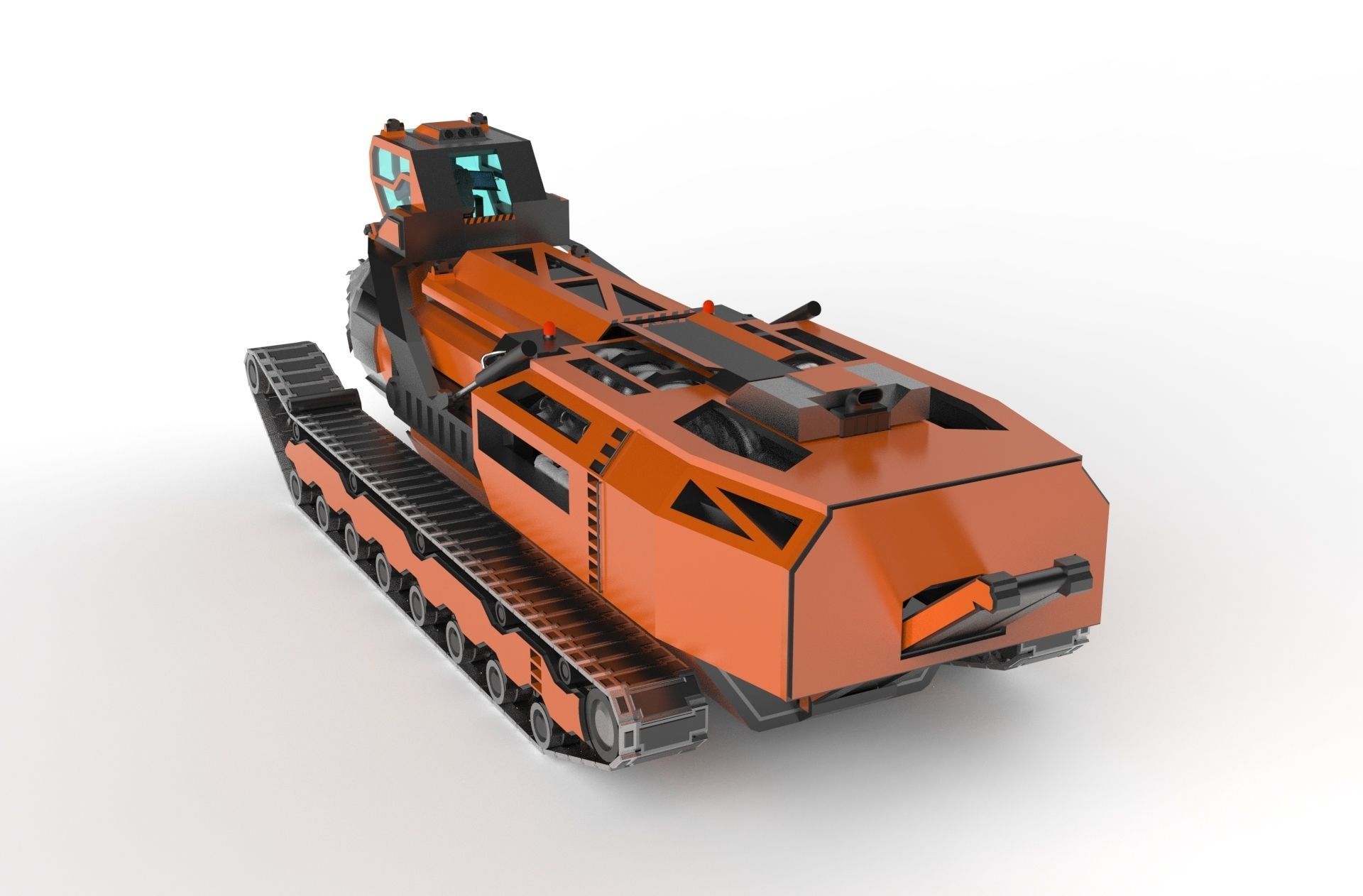 3d model Drill Mining Machine vehicle 3D model | CGTrader