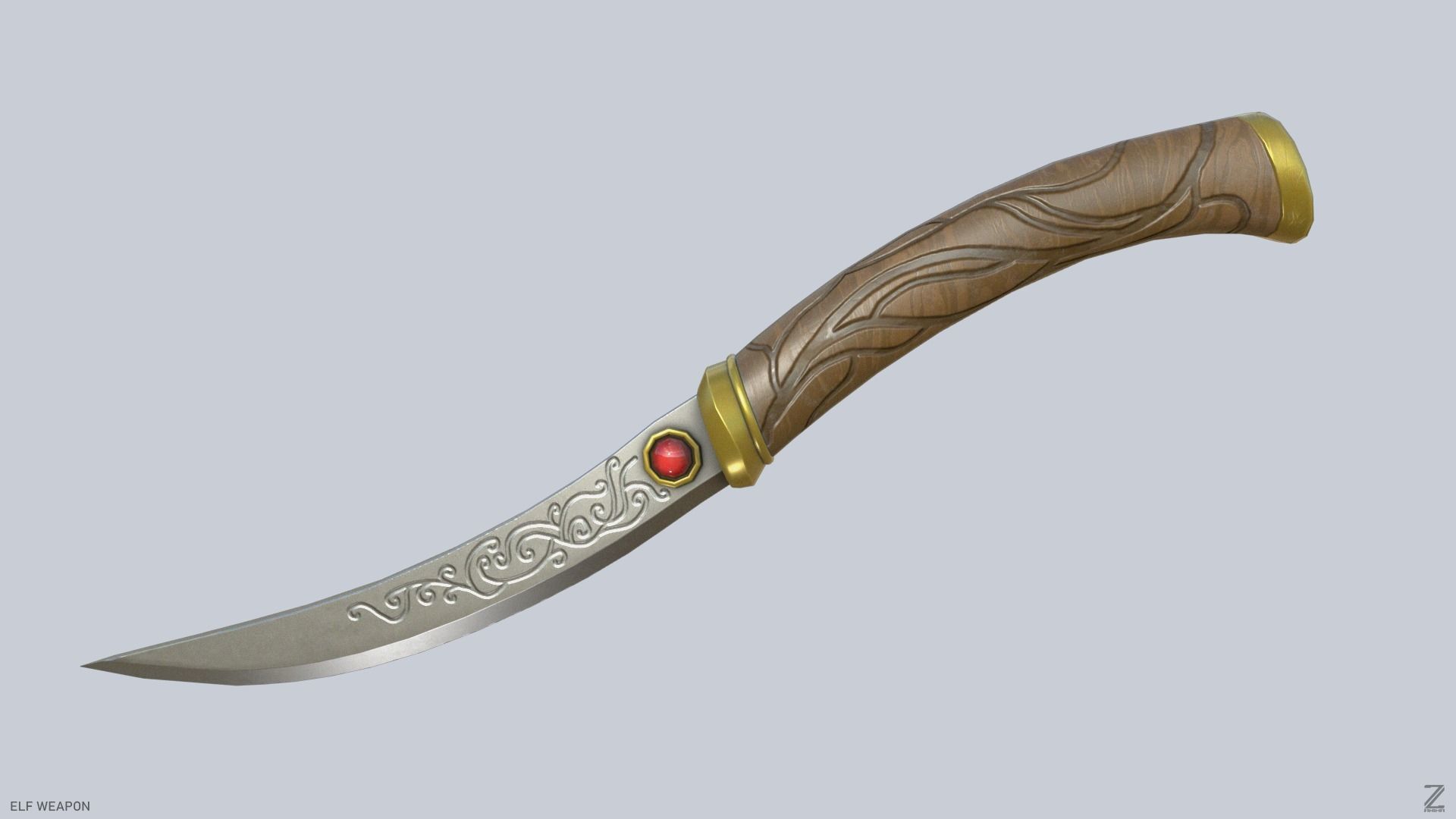 3D model Elf weapon VR / AR / low-poly | CGTrader