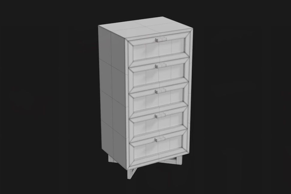 Drawer 3D model | CGTrader