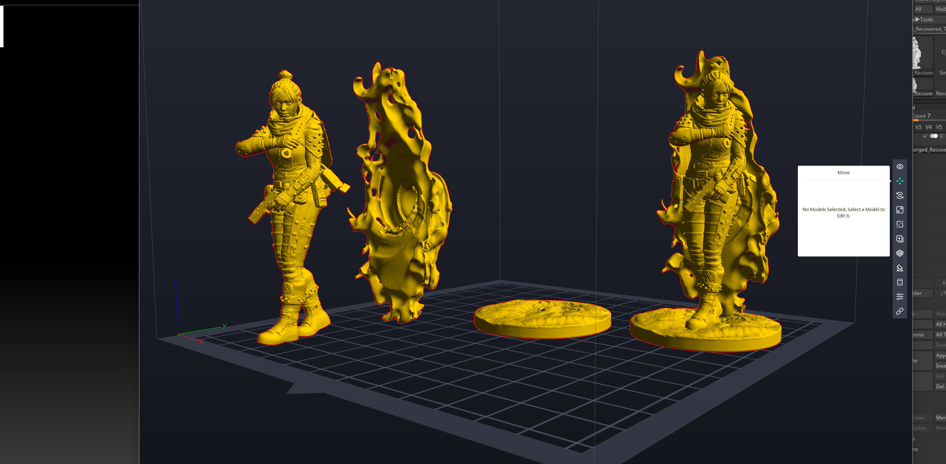 Apex Legends Wraith 3D print OBJ STL 3D model 3D printable | CGTrader