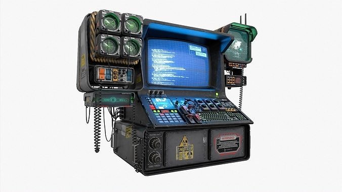 3D model Radar CPU Computer VR / AR / low-poly | CGTrader