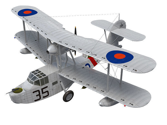 Supermarine Walrus 3D model | CGTrader