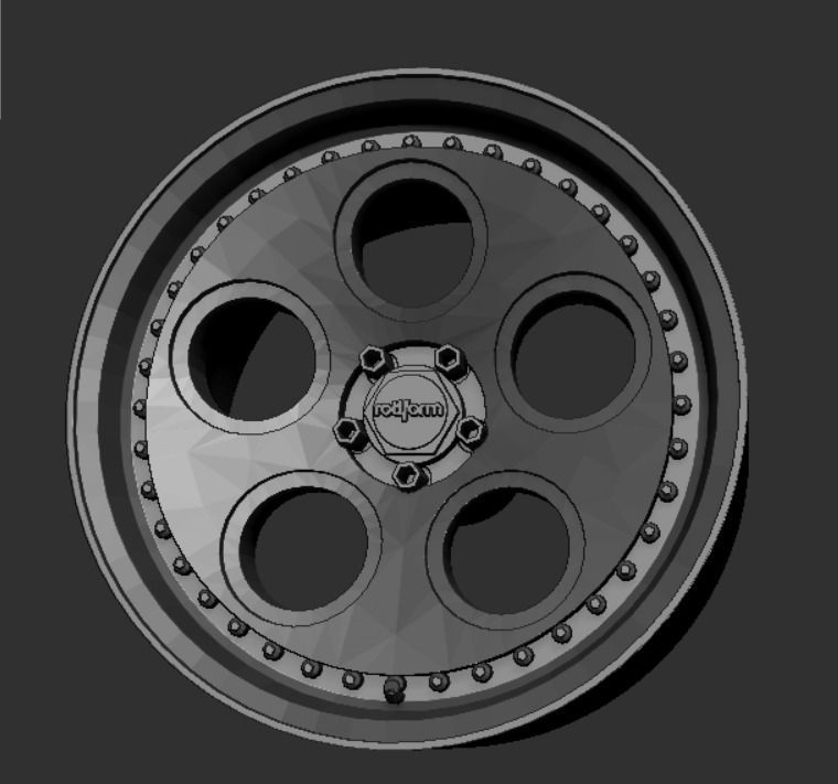 Rotiform DIA Wheels Rims 3D Print Ready Model 3D model 3D printable ...