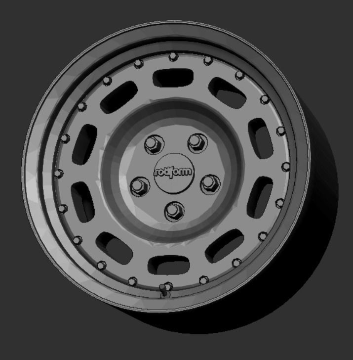 Rotiform BKK Wheels Rims 3D Print Ready 3D model 3D printable | CGTrader