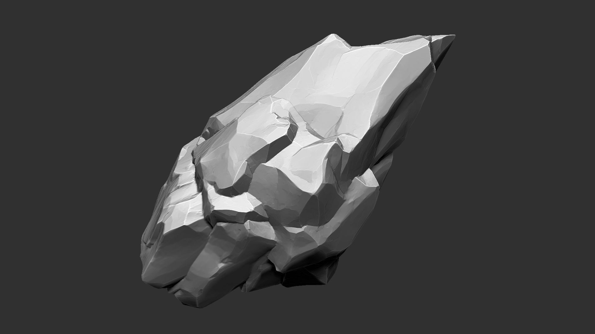 3D Suspended Mountain Zbrush sculpt 3D model | CGTrader