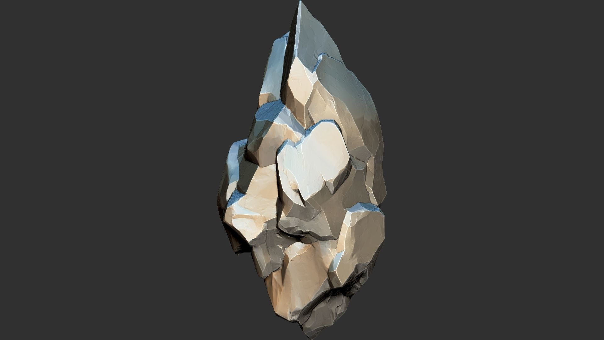 3D Suspended Mountain Zbrush sculpt 3D model | CGTrader