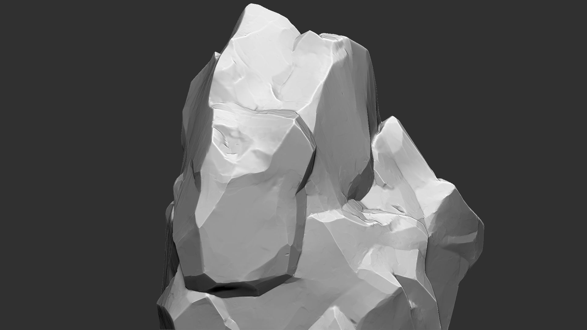 3D Suspended Mountain Zbrush sculpt 3D model | CGTrader
