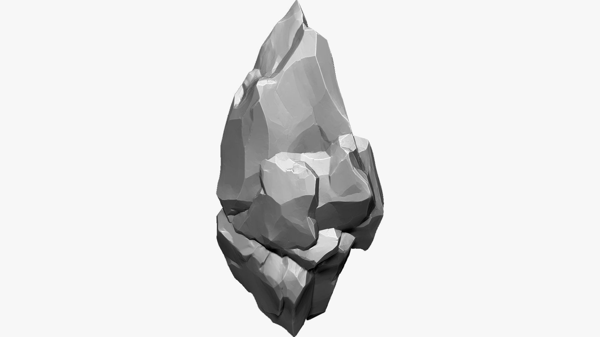 3D Suspended Mountain Zbrush sculpt 3D model | CGTrader