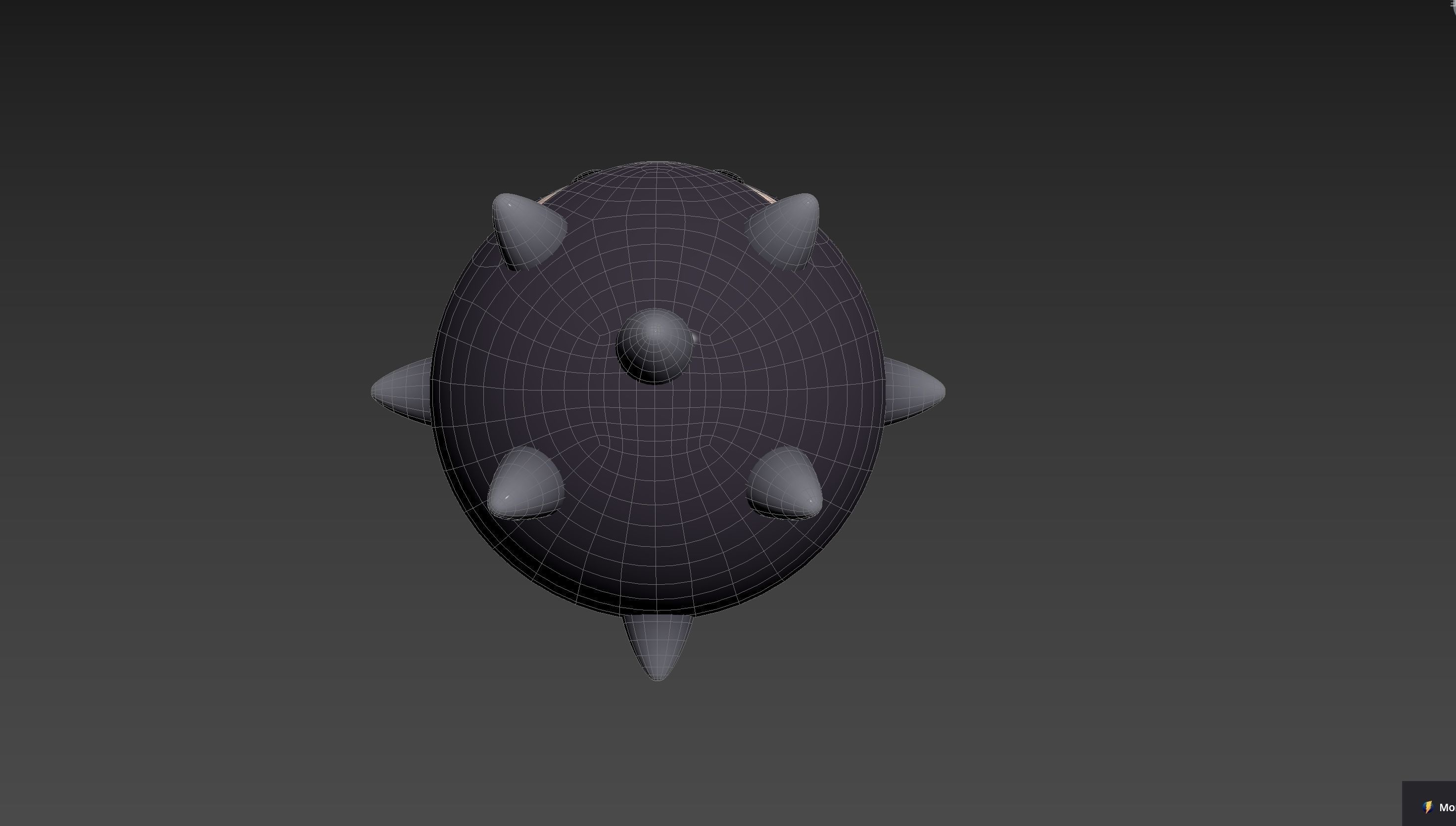 Character244 Spike Ball 3D model | CGTrader