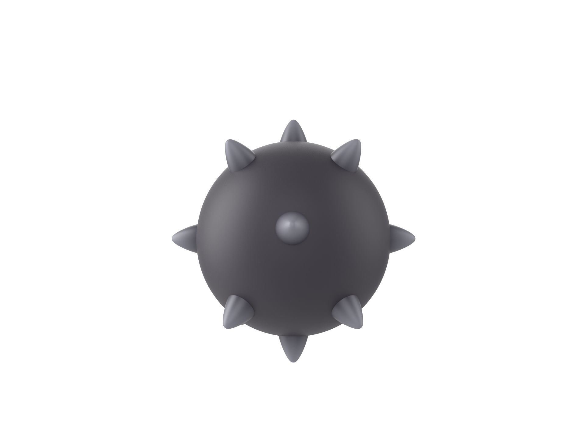 Character244 Spike Ball 3D model | CGTrader