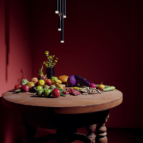 Interior Photogrammetry - Fruit Food Collection 3D model | CGTrader