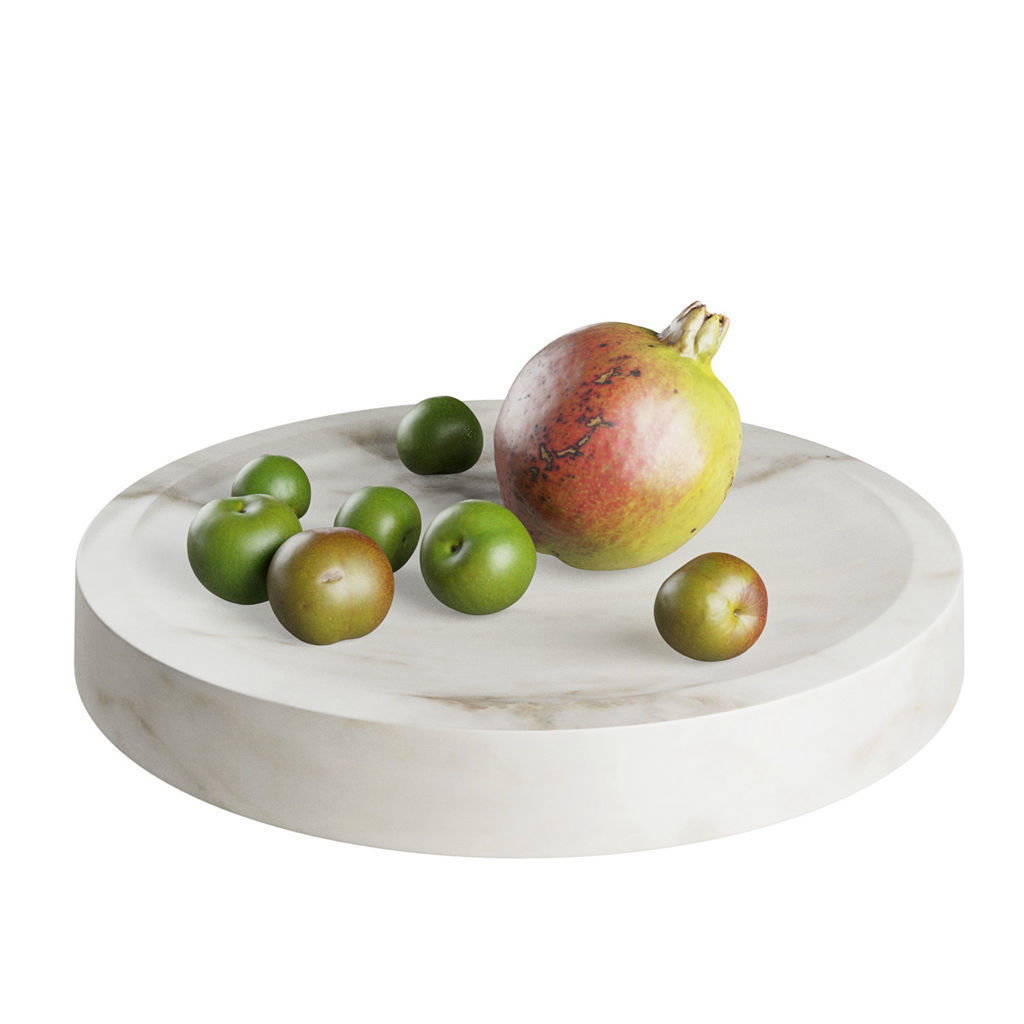 Interior Photogrammetry - Fruit Food Collection 3D model | CGTrader