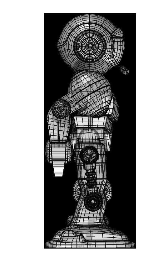 Collection of 7 toy robots 3D model | CGTrader