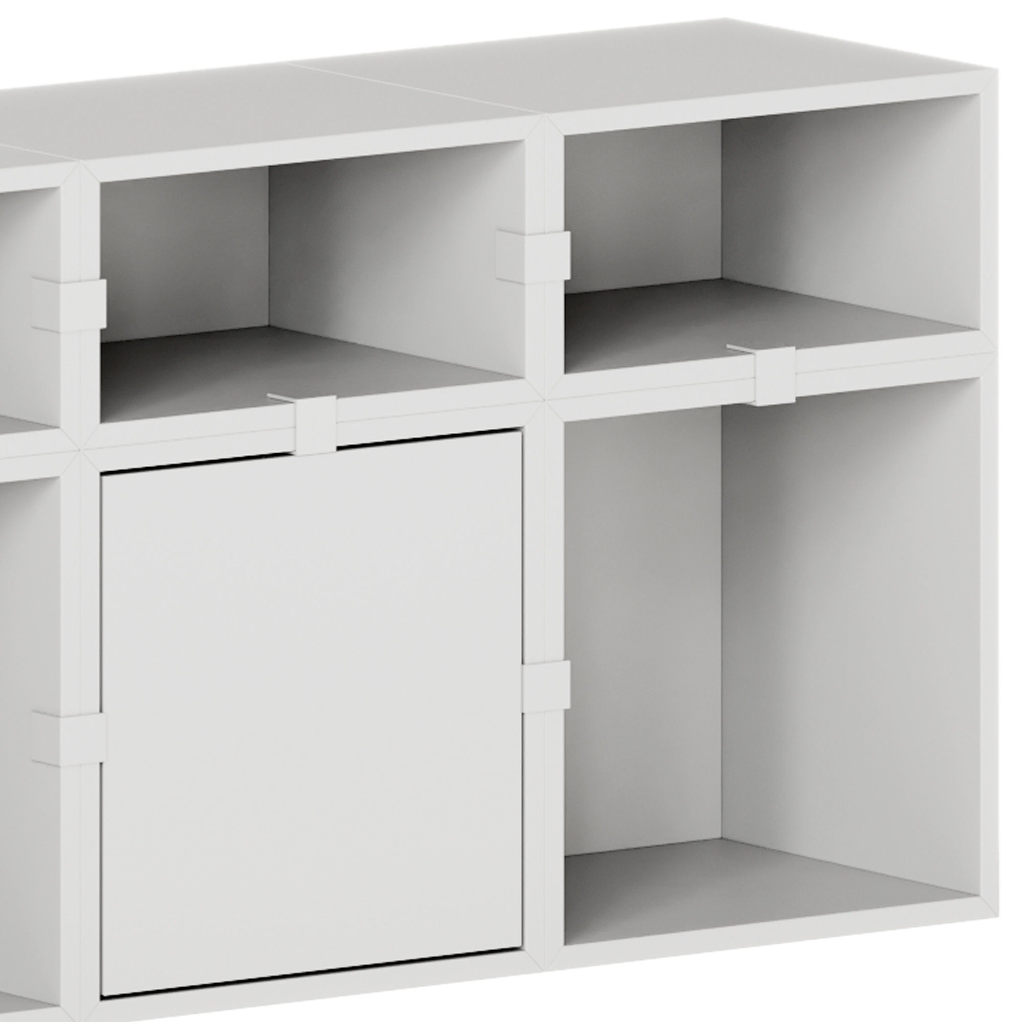 Muuto Stacked Storage System Configurations 8 3D model | CGTrader